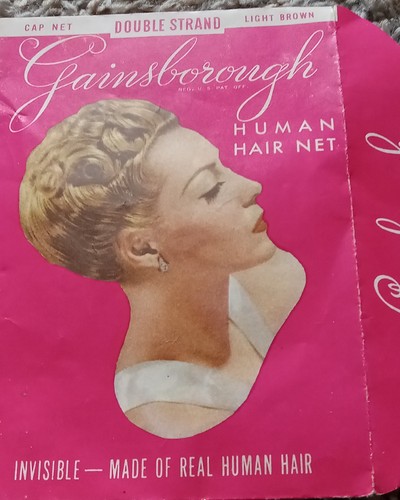 Vintage Gainsborough Human Hair Net in Pkg. | eBay UK