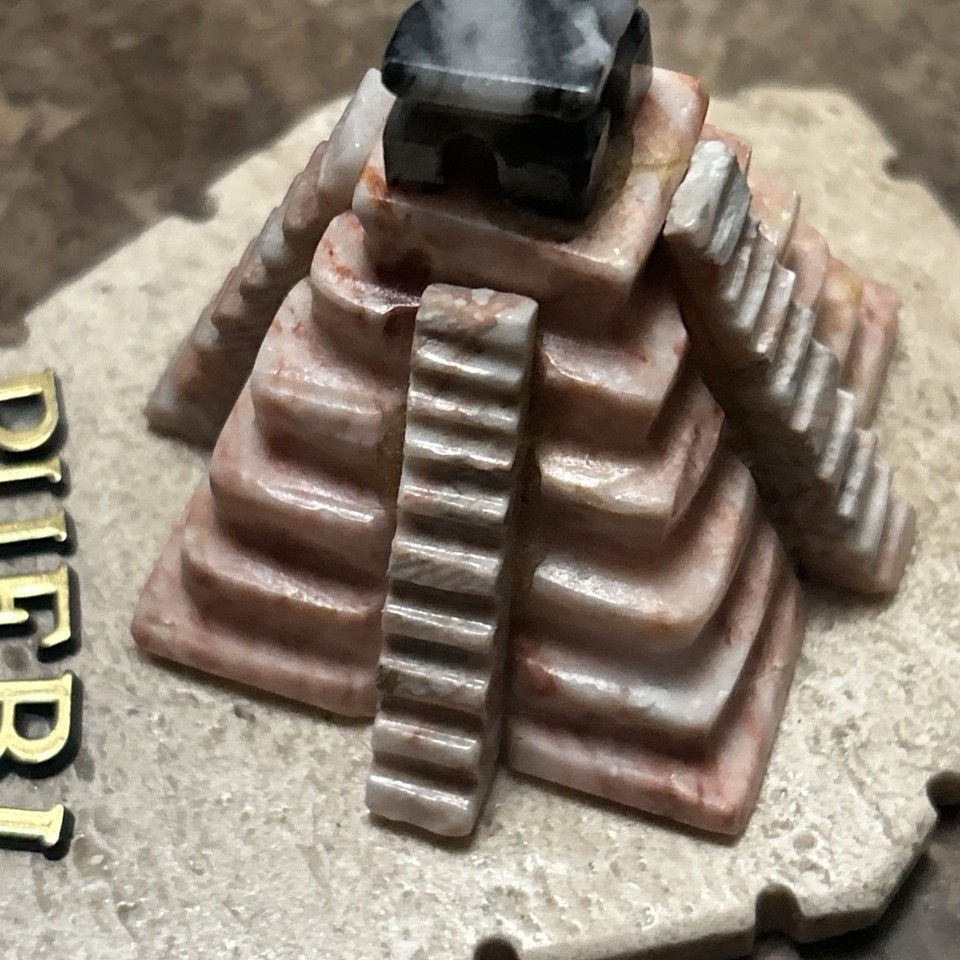 Souvenir/Pen Holder the pyramid of Cholula/puebla | eBay