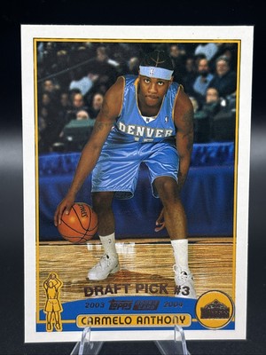 2003-04 Topps - Draft Pick Carmelo Anthony #223 (RC) | eBay