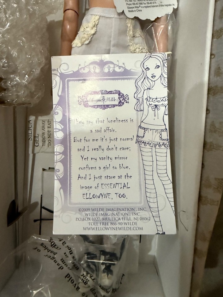 Tonner Ellowyne Wilde Fashion Doll Essential Ellowyne Too Brunette | eBay