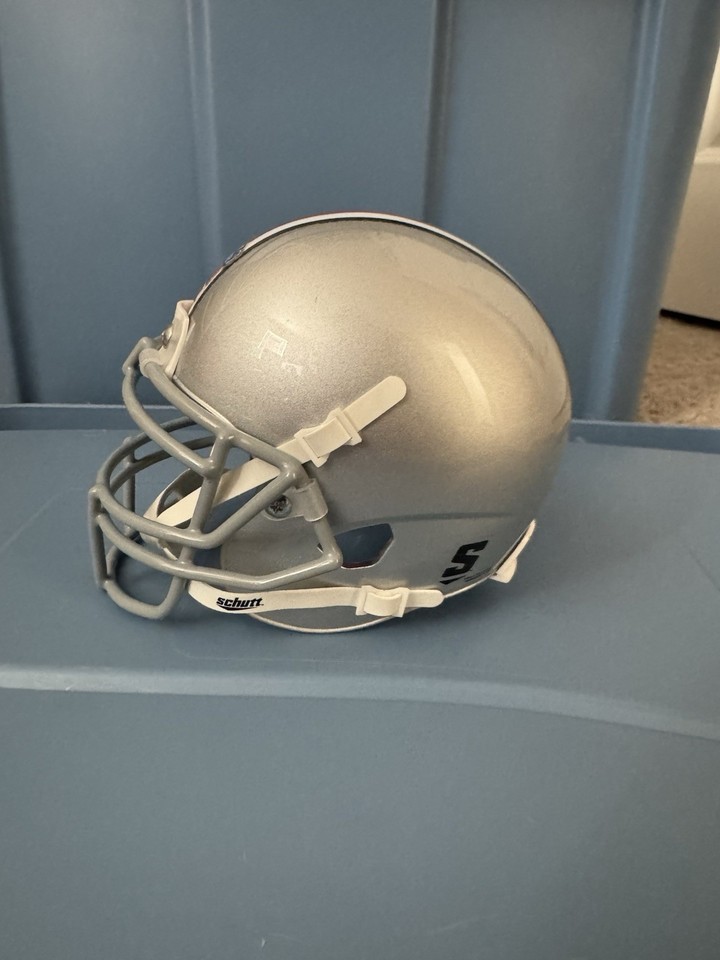 2015 ALABAMA OHIO STATE SCHUTT AUTHENTIC MINI FOOTBALL HELMET SUGAR ...