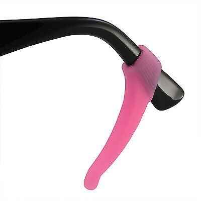 2 SET ADJUSTABLE SOFT RUBBER EARLOCK NON SLIP EAR LOCK HOLDER SPORT ...