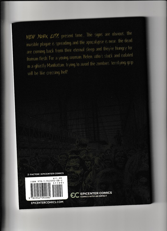 Z Factor TPB, Epicenter, Zombie Apocalypse, great realistic art, new NM ...