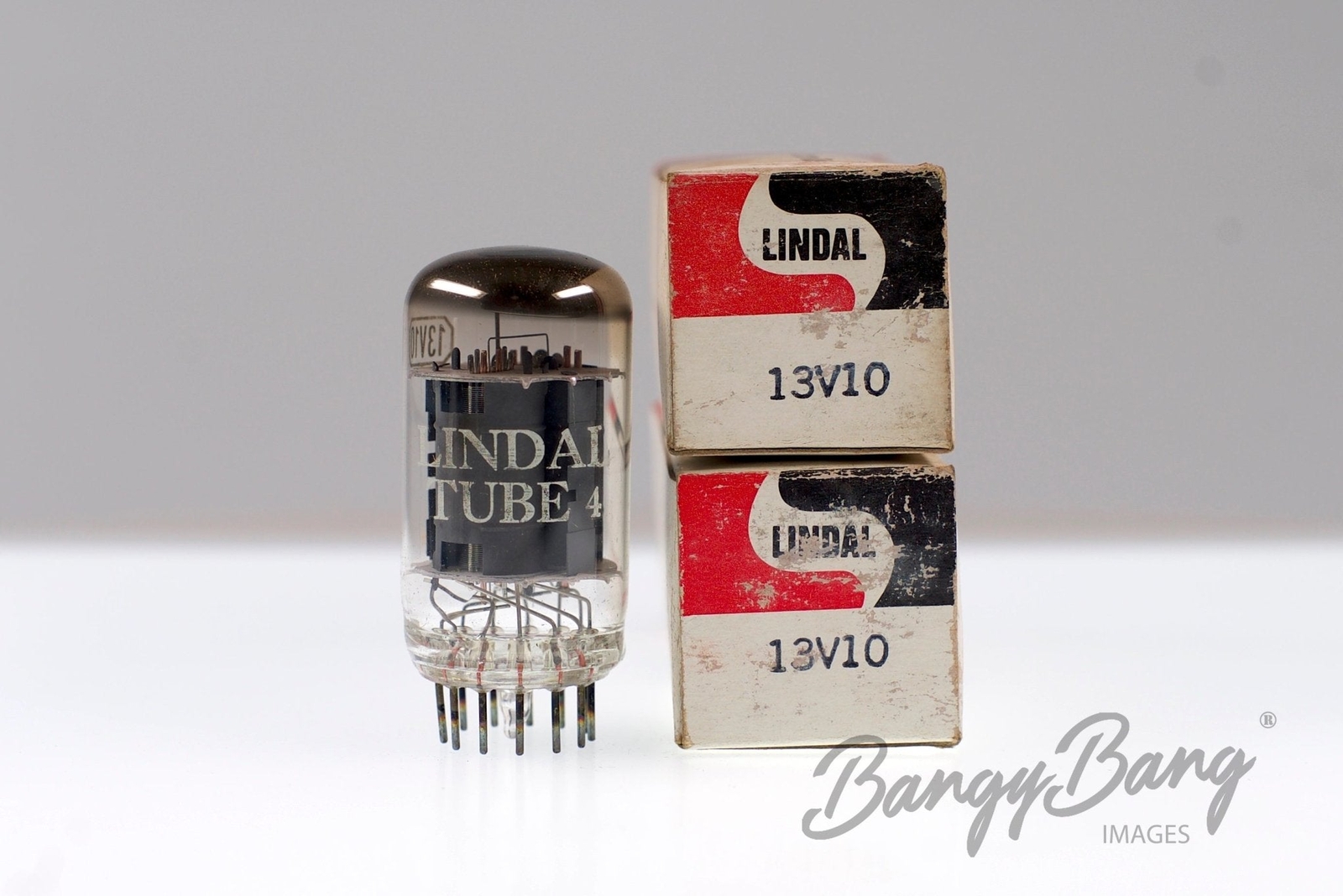 2 Vintage Lindal 13V10 Sharp-Cut-Off Pentode Twin Pentode Beam Power ...