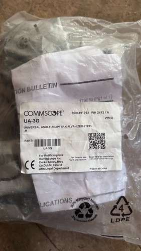 Commscope UA-3G Galvanized Steel Universal Angle Adapter | eBay