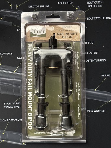 Sport Ridge Heavy Duty Rail Mount Bipod Rifle | eBay