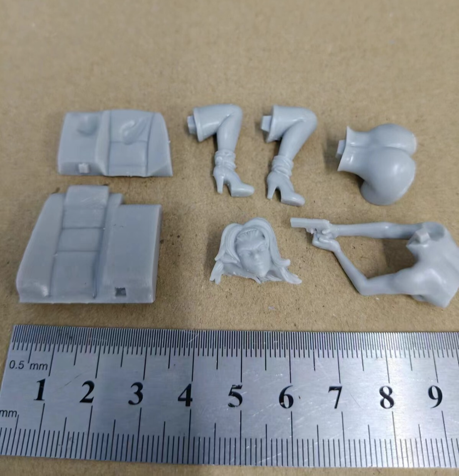 1/24 Scale Faye Valentine Resin Figure Model Kit Unpainted Unassembled ...