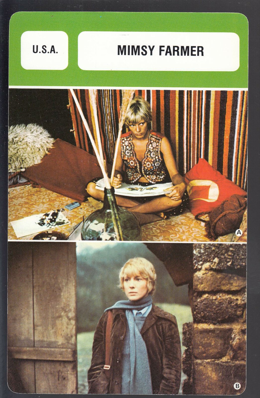 MIMSY FARMER Actress Actor Movies Film BIOGRAPHY PHOTO FRENCH MR ...