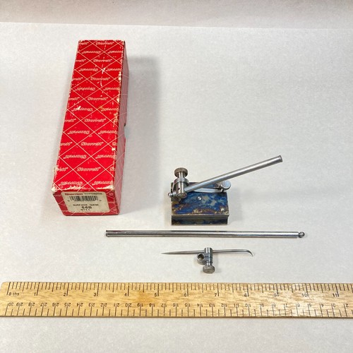 Starrett Universal Surface Gage w/ Rod Scribe & Clamp 2 1/8" x 1 5/8 ...