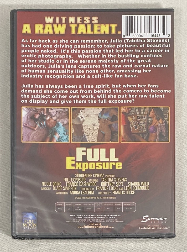 Full Exposure Director's Cut NEW DVD Surrender cinema Tabitha Stevens | eBay