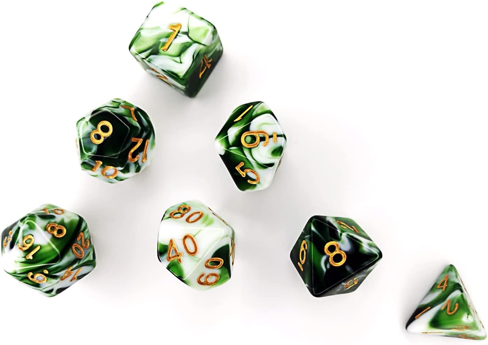 DND Dice Set 3 Sets Polyhedral Dice for Dungeons and Dragons DND Dice ...