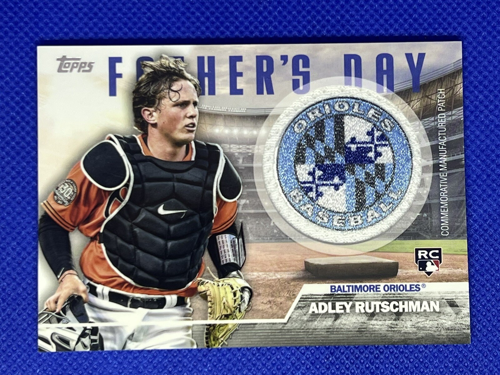 2023 Topps Series 2 Adley Rutschman Rookie RC Father's Day Relic ...