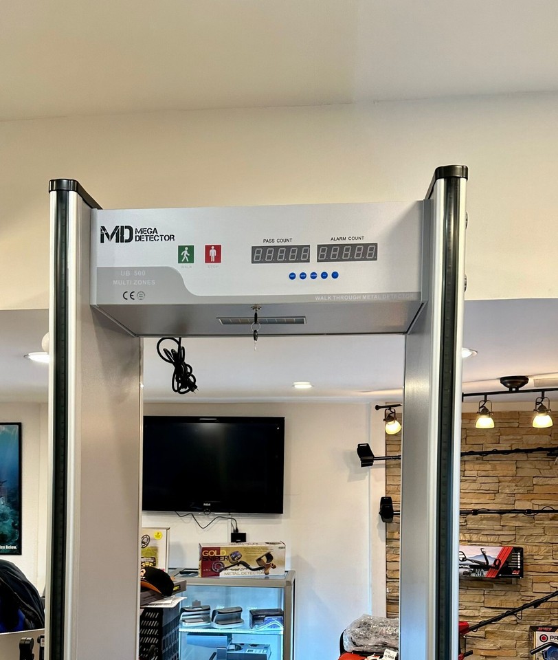 Walk Through Metal Detector 18 Zones MegaDetector Commercial Security ...