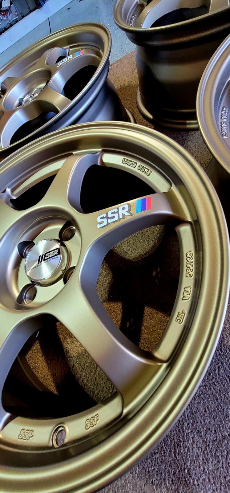 New JDM SSR type C (RS) rep 16x7 4x100 +35 (Light Bronze) Set Of 4 | eBay