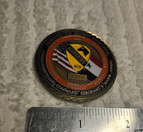 AUTHENTIC TASK FORCE MERCURY IRAQ OIF 1CD 1ST CAVALRY DIVISION ...