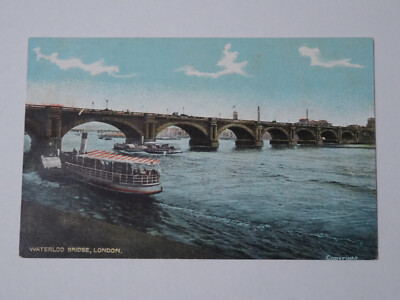 Waterloo Bridge, London Postcard | eBay UK