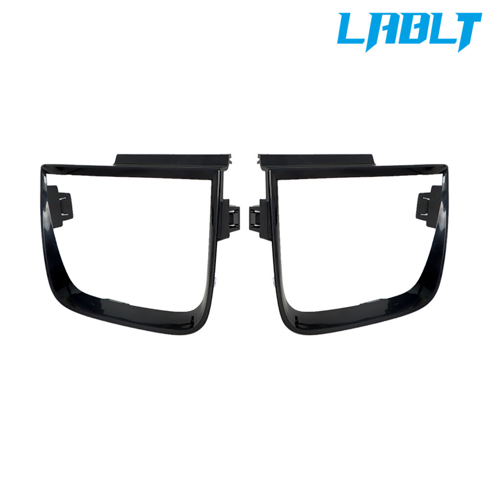 LABLT Tail Light Bezel Covers Of 4 Black For 2010-2013 Chevy Camaro LT ...