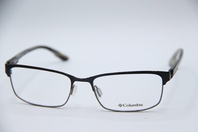 NEW COLUMBIA C3025 002 BLACK BROWN GRY AUTHENTIC DESIGNER EYEGLASSES 57-18 | eBay