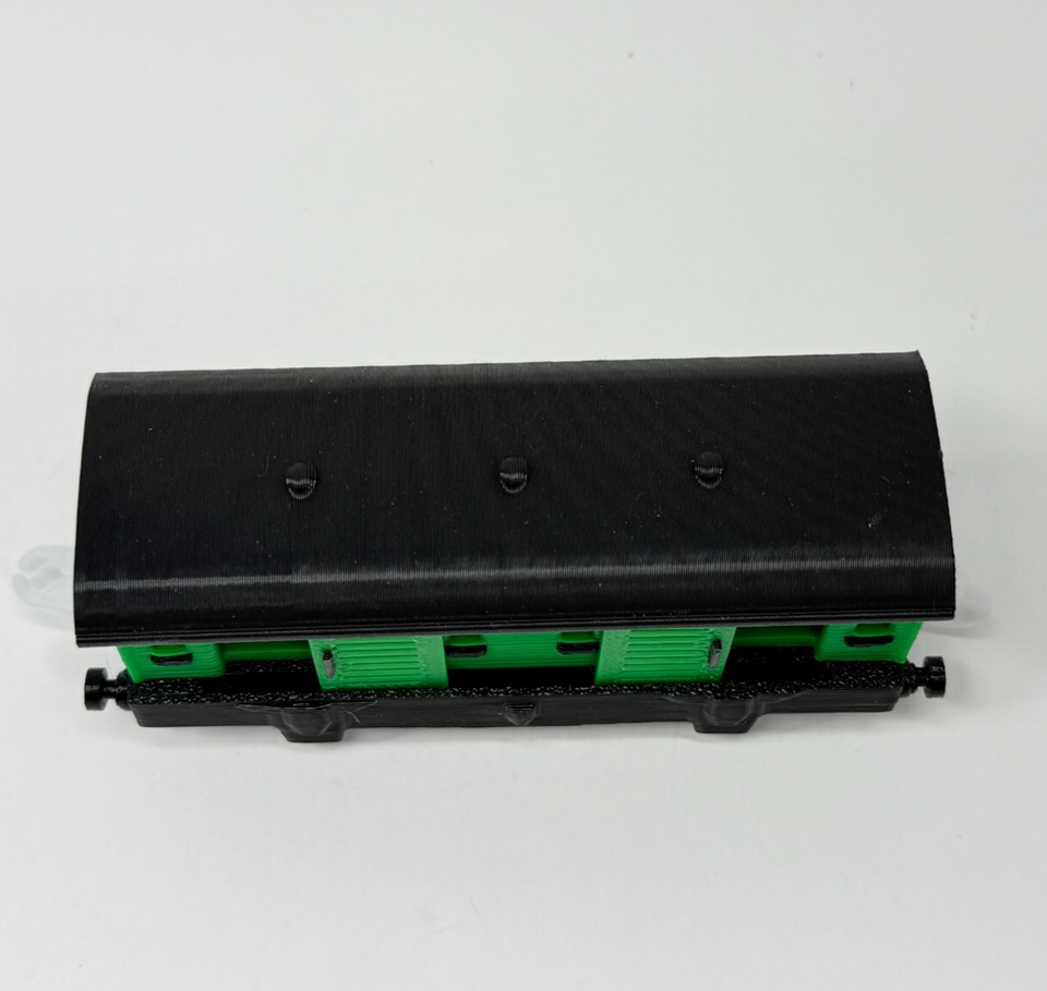 Trackmaster Plarail 2 Green Mail Trains Custom Made for Thomas ...