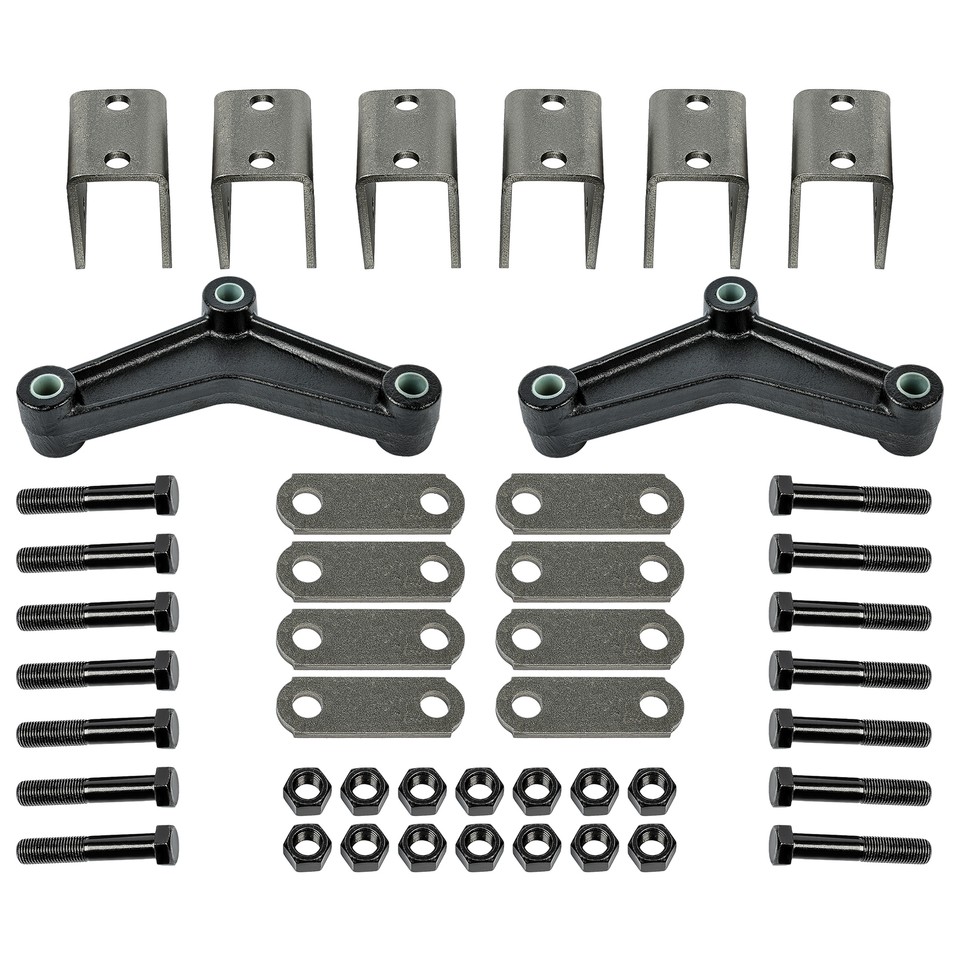 Trailer Leaf Spring Hanger Kit For Double Eye Springs Tandem Axle ...