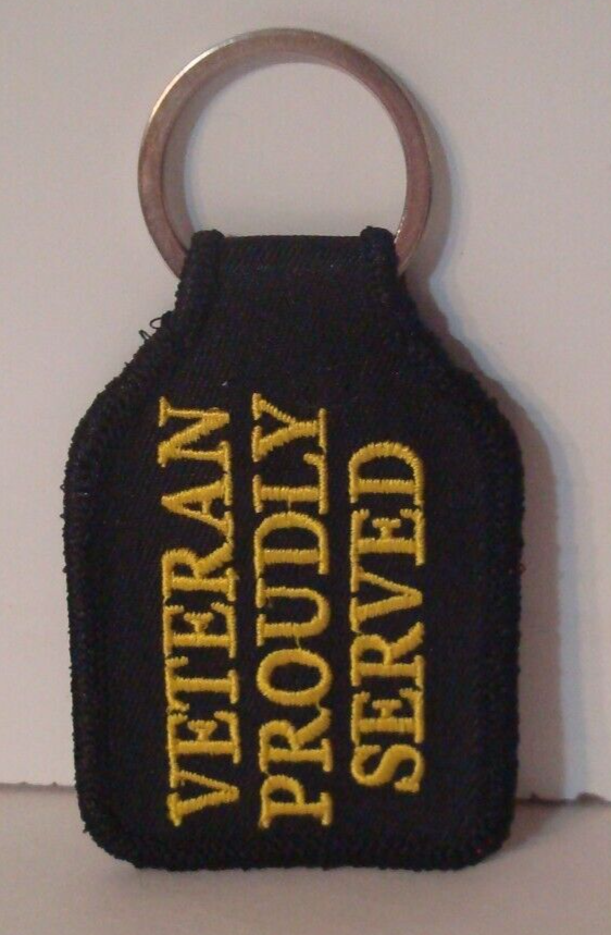 DESERT STORM VETERAN Embroidered Keychain Key Chain | eBay