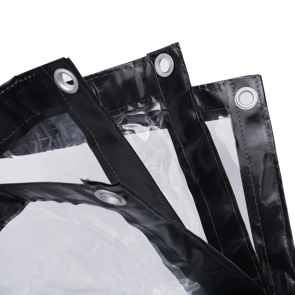 Rainproof Tarpaulin PVC Clear Awning Waterproof For Patio Porch ...