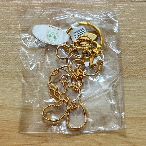 Tokyo Disney Resort TDL Retro Key chain Gold Mickey | eBay