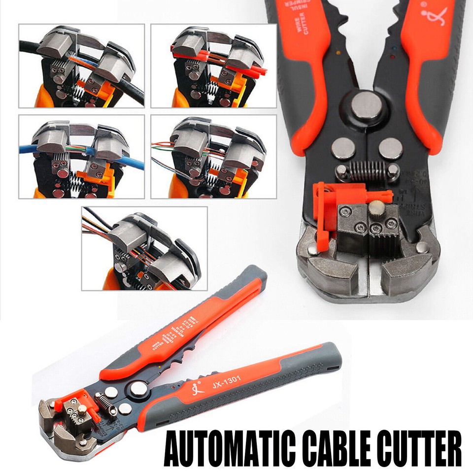 Automatic Professional Wire Striper Crimper Pliers Cutter Stripper ...