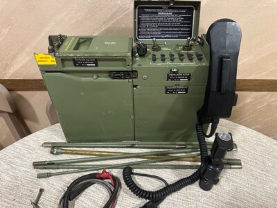 RU-20 Military HF Radio Transceiver Rockwell Collins PRC-515 full set ...