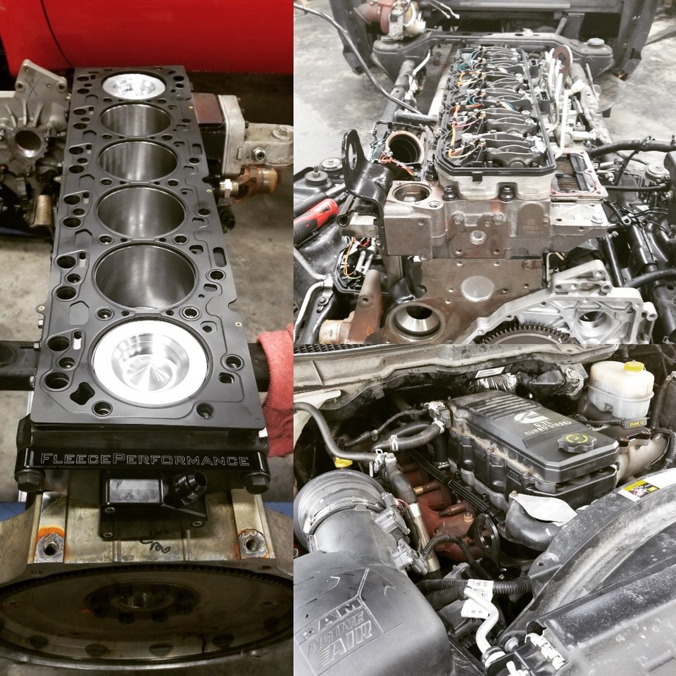 2007.5-2018 Cummins 6.7L Reman Long Block - ARP Head Studs and More ...