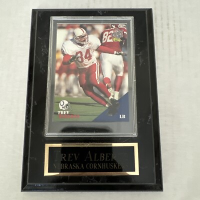 NFL Draft 94 Classic Trev Alberts LB University Of Nebraska By The ...
