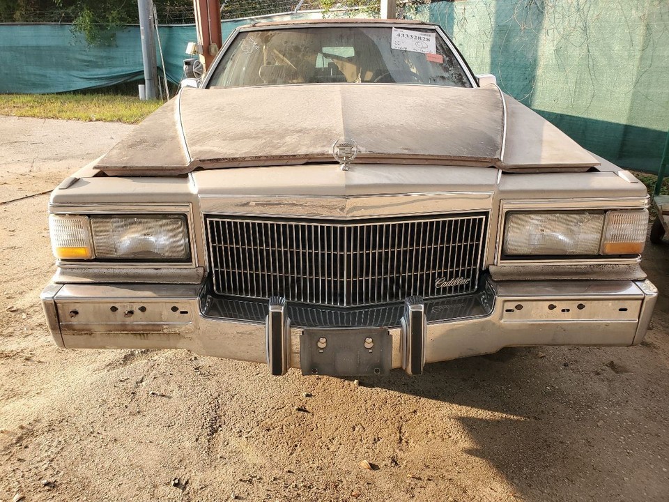 1990 1991 1992 Cadillac Brougham OEM Front Chrome Bumper | eBay