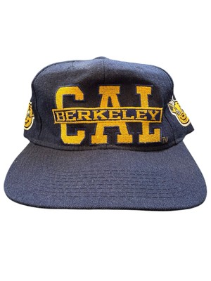 Vintage Cal Berkeley Bears Snapback Hat Basketball Rare College ...