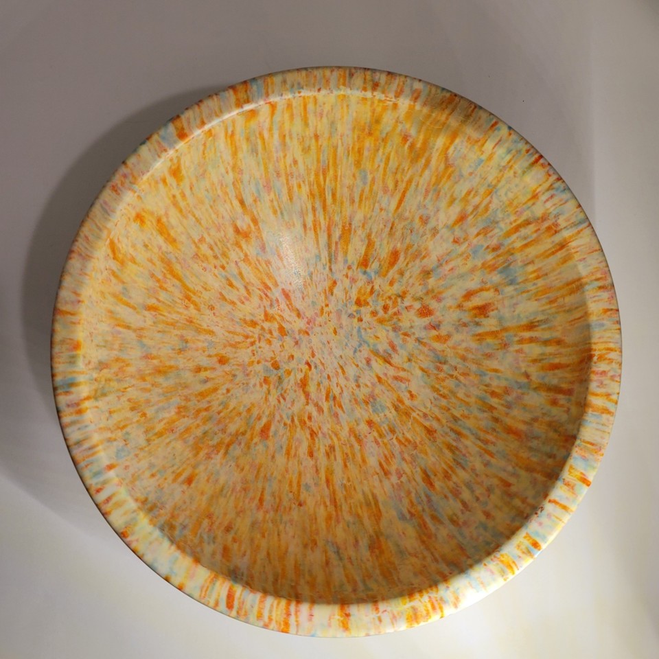 Vintage 1960s Texas Ware 118 Confetti Melamine Mixing Bowl 10x4.5" Tan ...