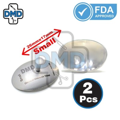 Corneal Eye Shield Stainless Steel | S 26mm X 17mm | Laser Eye ...