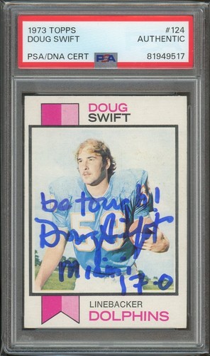 1973 Topps - #124 Doug Swift (RC) for sale online | eBay