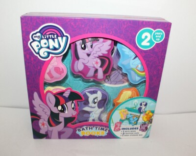 My Little Pony Bath Time Books Age 2+ Includes 1 Bath Book 6 Suction ...