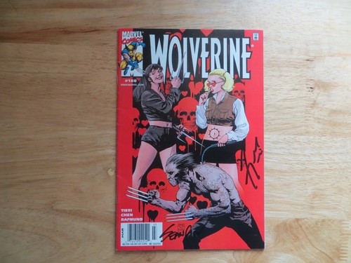 2001 VINTAGE MARVEL WOLVERINE # 160 SIGNED 2X SEAN CHEN & FRANK TIERI, WITH POA | eBay