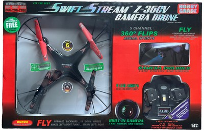 Swift Stream R/C Remote Control Z-36CV Camera Drone. Brand New! FREE ...