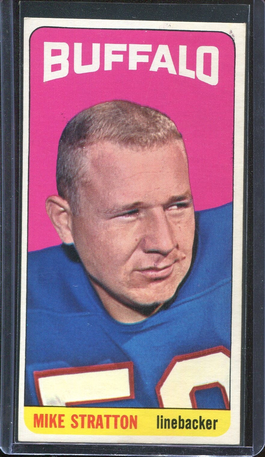 1965 Topps Football # 42 Mike Stratton (NM) Near Mint | eBay