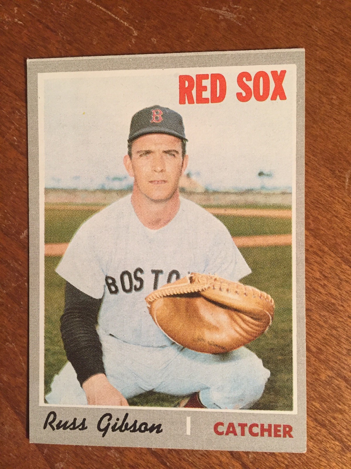 1970 Topps Russ Gibson Boston Red Sox #237 Baseball Card | eBay