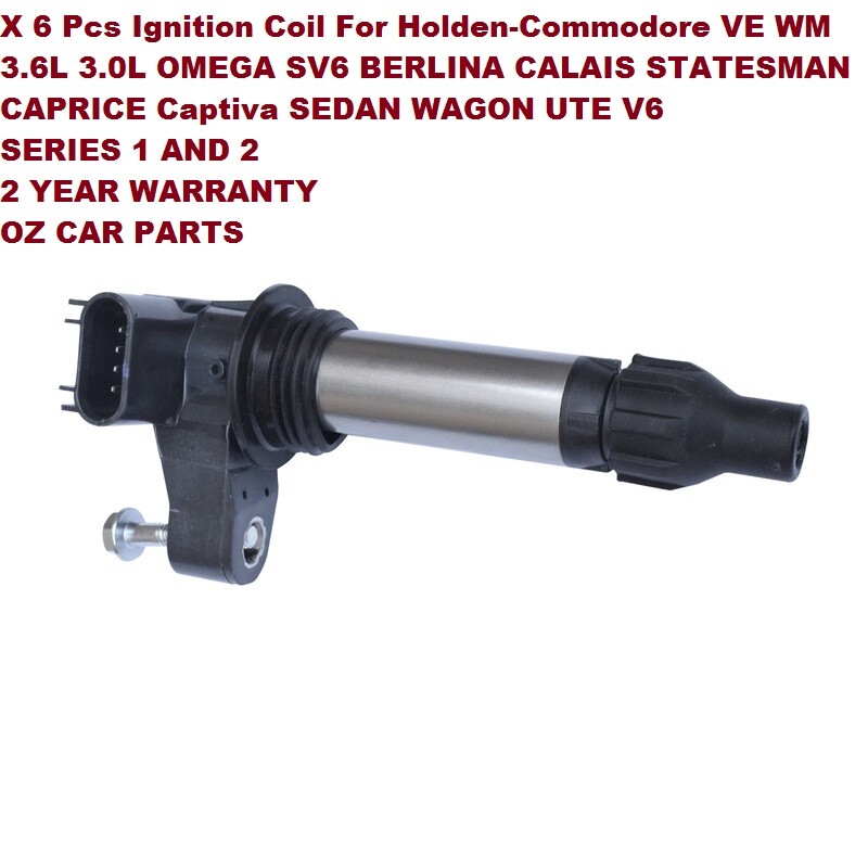 Ignition Coil Pack For SV6 Holden Commodore VE SV6 SEDAN NEW FULL SET ...