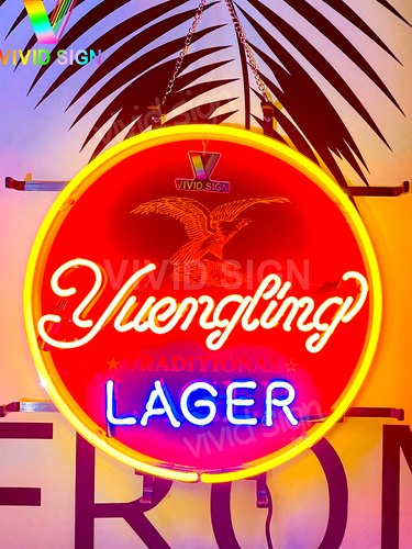 Yuengling Beer Lager Eagle 17"x17" Neon Sign Light Lamp With HD Vivid ...