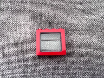 LEGO Train Red Window Ref 4033 + Glass 4034 / Set 7725 10132 7715 7818 ...