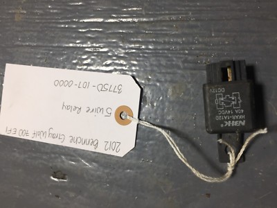 USED OEM BENNCHE GRAY WOLF 700 EFI 5 WIRE RELAY 12V 40 AMP 37750-107 ...
