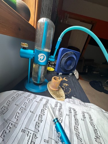 STUNDENGLASS X COOKIES GRAVITY HOOKAH BLUE | eBay