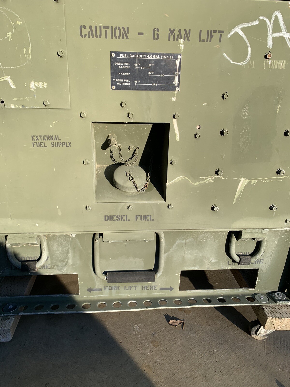 Generator Set Diesel, Fermont MEP-831A | eBay