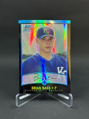 2001 Bowman Chrome Baseball Brian Bass Refractor Rookie RC Card #139 | eBay