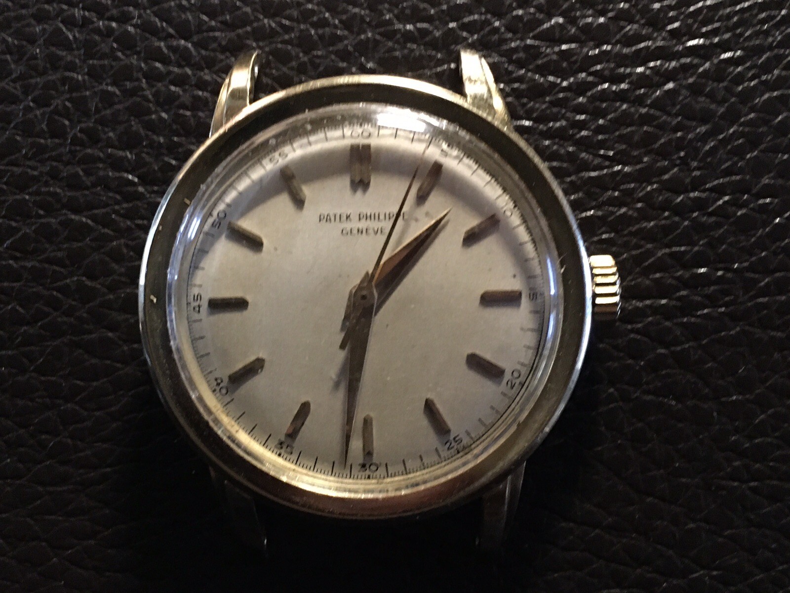 Patek Philippe Wrist Watch Reference 2481 Bottom Right Lug Bent Upward ...