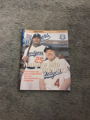 Dodgers Magazine April 2008 Andruw Jones & Duke Snider on cover | eBay